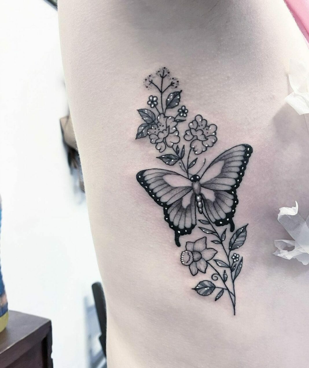 20+ BUTTERFLY RIB TATTOO IDEAS THAT WILL BLOW YOUR MIND! - fixthelife