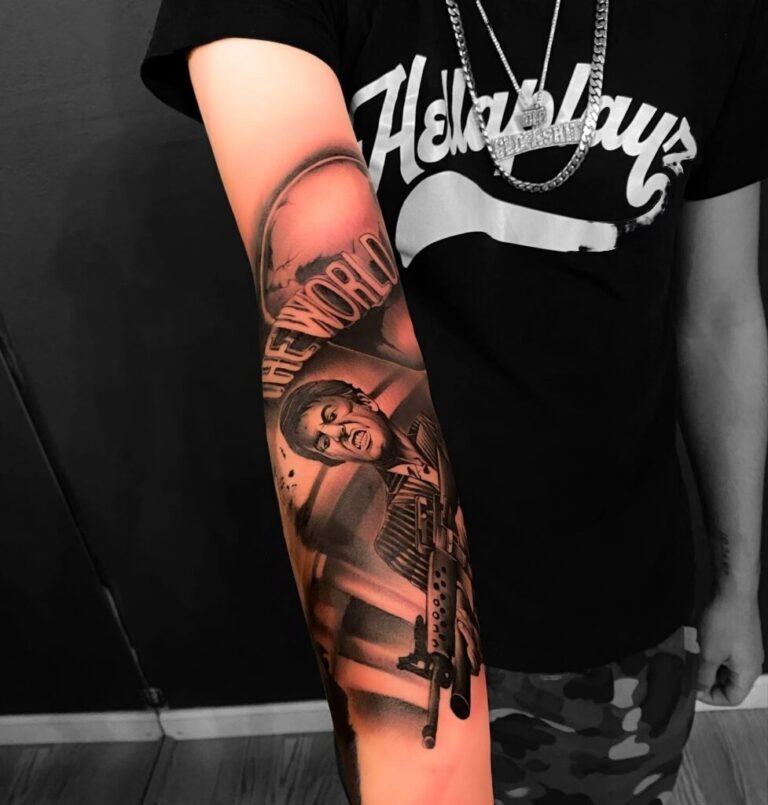 40+ SCARFACE THE WORLD IS YOURS TATTOO IDEAS THAT WILL BLOW YOUR MIND ...