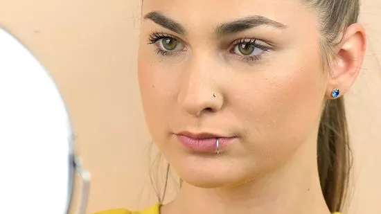 How To Make Fake Lip Piercing