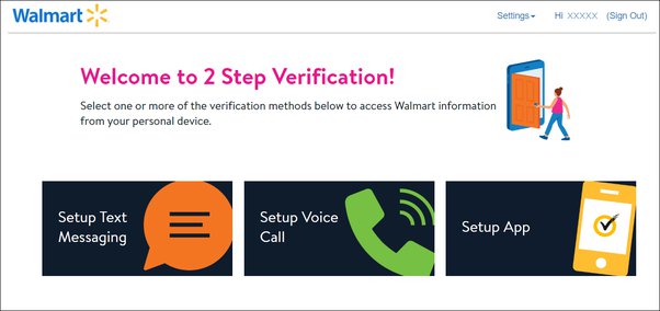 Walmart wmlink/2Step Verification Setup Guide: Easy and Swift Process ...